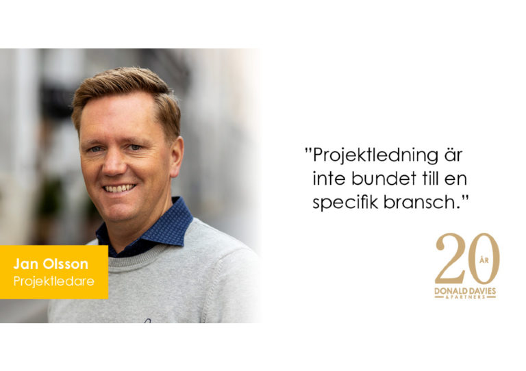Jan Olsson om projektledning som ett tidlöst hantverk - Donald Davies ...